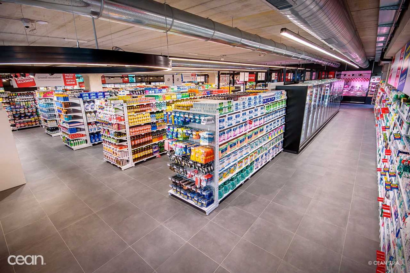 Cean | Progettiamo e realizziamo punti vendita e supermercati
